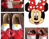 Minnie mouse shoes | Etsy