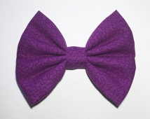 Popular items for purple hair bow on Etsy