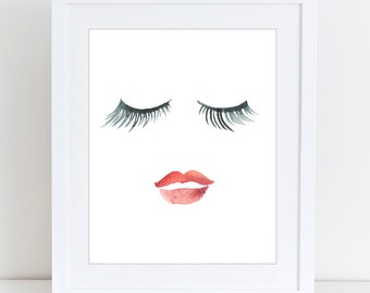 Eyelash art | Etsy