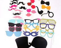 HW757#36pcs On A Stick Photo Booth Props Wedding Valentine Party ...