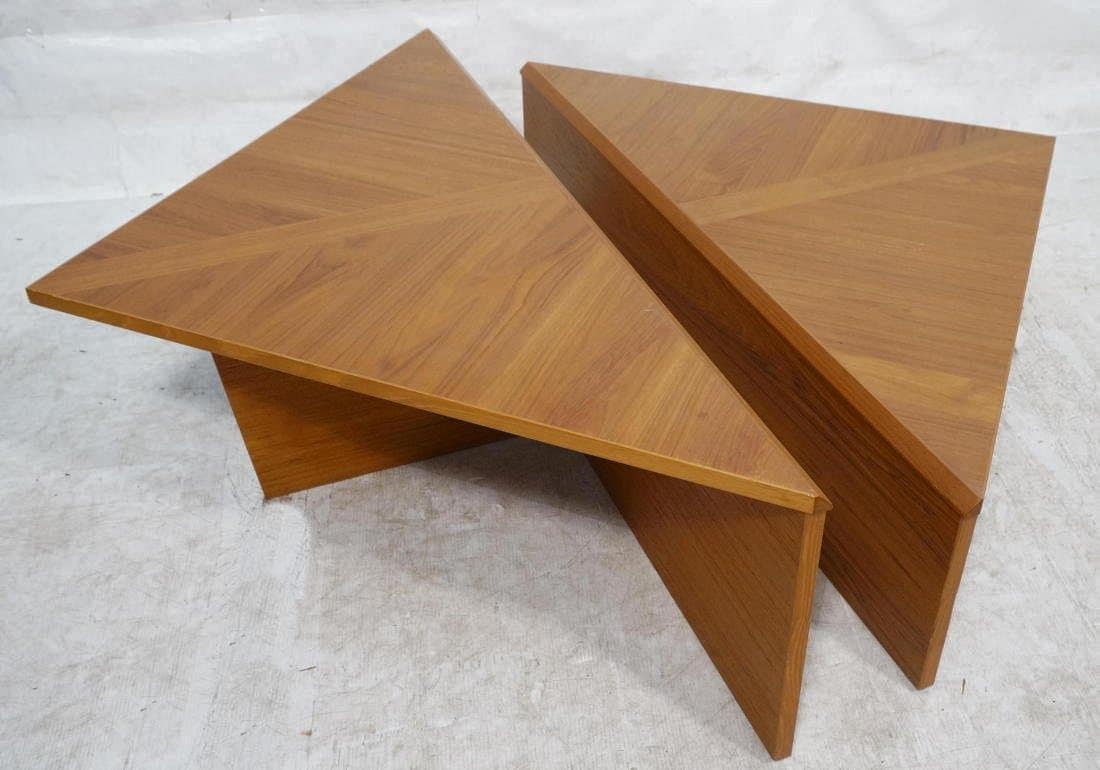 Two Piece Bi-Level Danish Modern Teak Coffee Table – Haute Juice