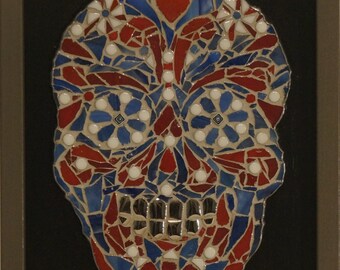 Mosaic skull | Etsy