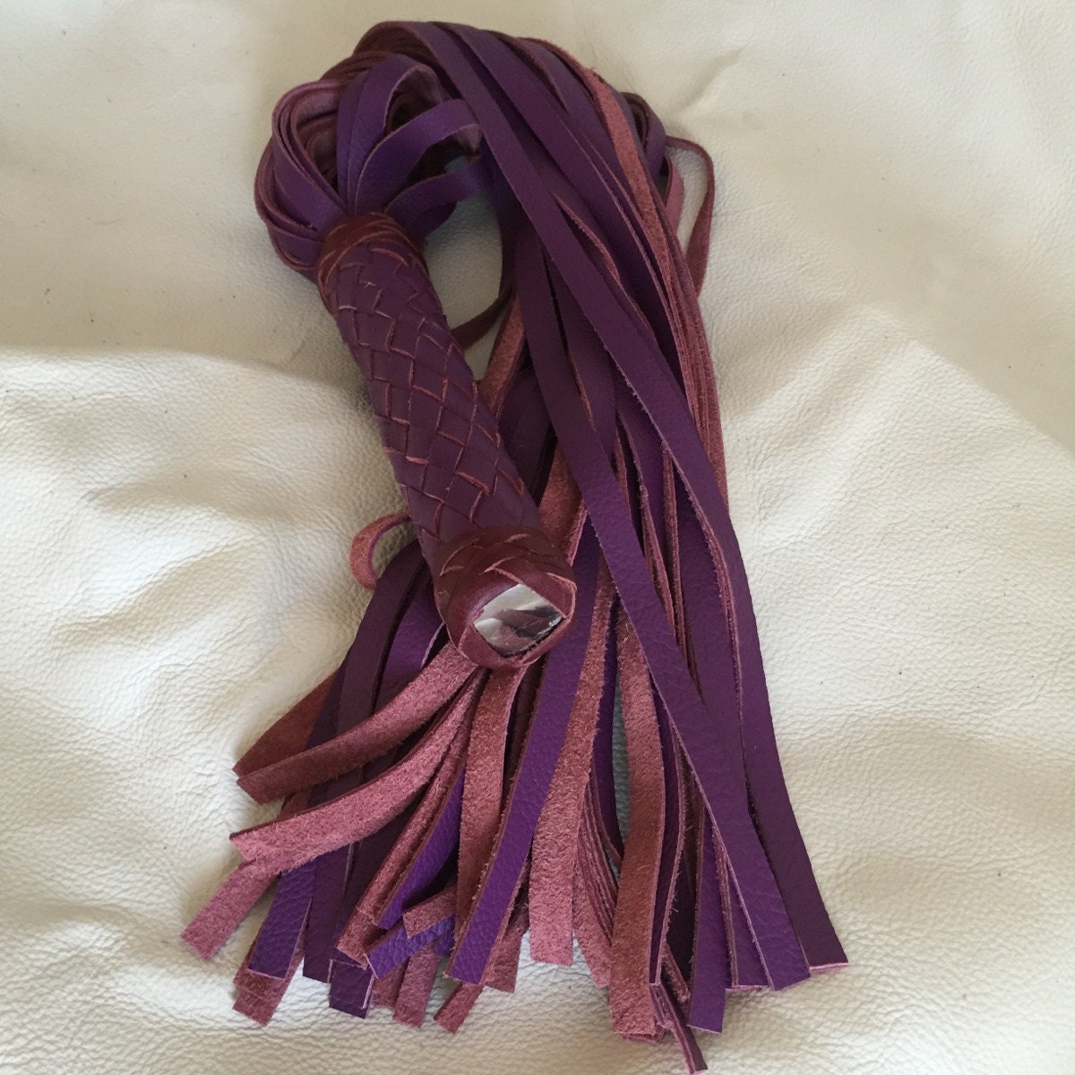 Purple Custom Made Flogger
