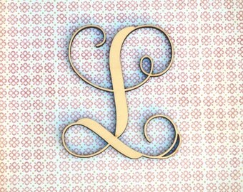 Vine Monogram Letter H Home Decor Great Gift