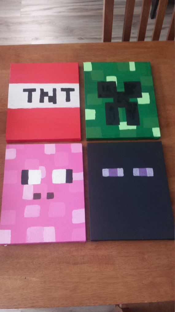 Minecraft Canvas Art