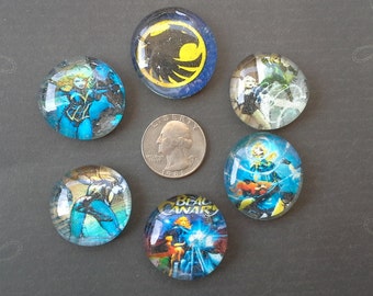 Glass bubble magnets | Etsy