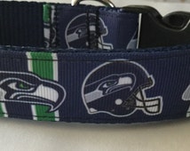 Unique seahawks dog collar related items | Etsy