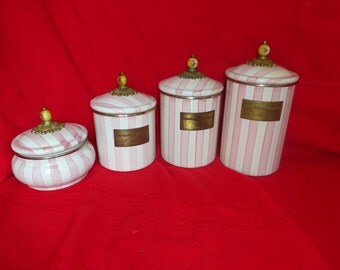 4 piece canister set | Etsy