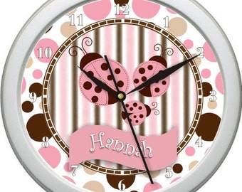 Ladybug clock | Etsy