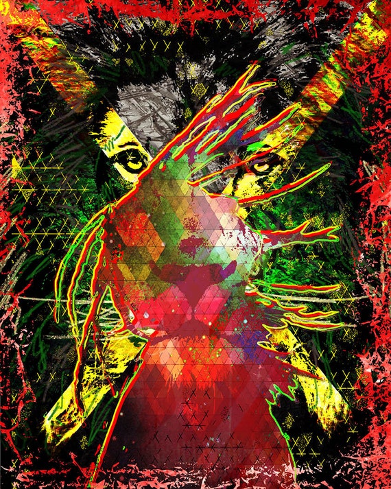 Jamaican Art Reggae Artwork Lion painting