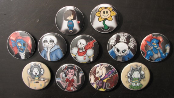 Undertale All Buttons
