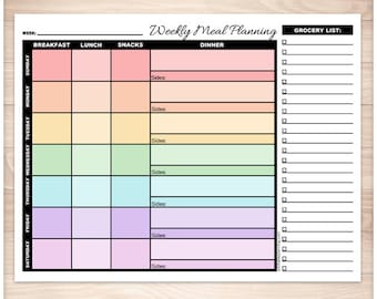 Printable Food Tracking Sheet Healthy Eating Daily Calorie