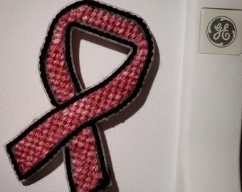 Breast Cancer Ribbon Magnet Set
