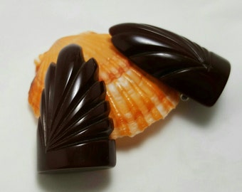 Bakelite dress clips | Etsy