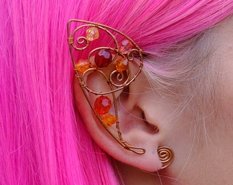 Unique elf ear cuff related items | Etsy