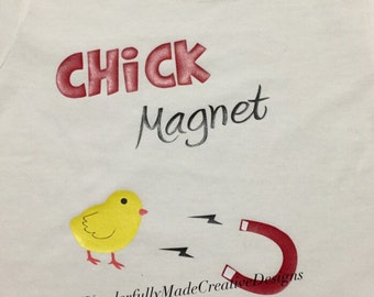 Chick magnet shirt | Etsy