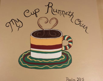 My cup runneth over | Etsy