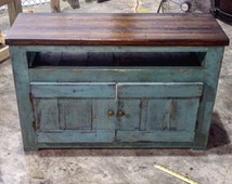 Unique rustic tv console related items | Etsy