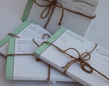Popular items for baking recipe cards on Etsy