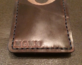 Leather monogram | Etsy