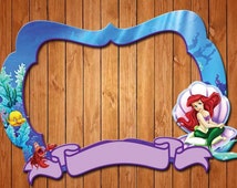 Unique mermaid photo frame related items | Etsy