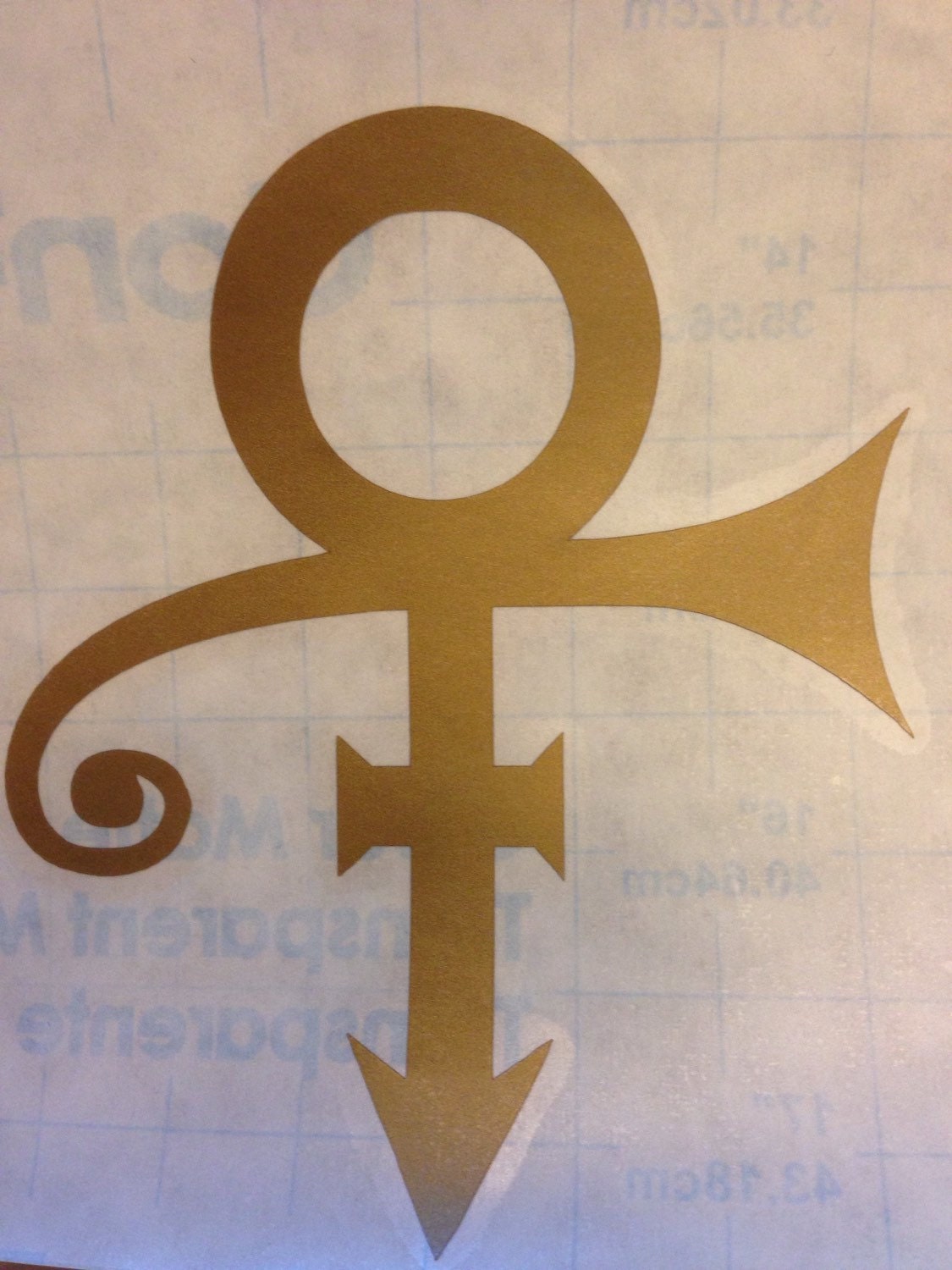 Prince Symbol Decal Artist Formerly Known As Prince Prince