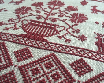 Redwork sampler | Etsy