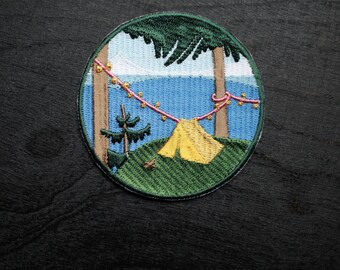 Far Out Iron On Patch