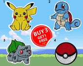 Popular items for pikachu patch on Etsy
