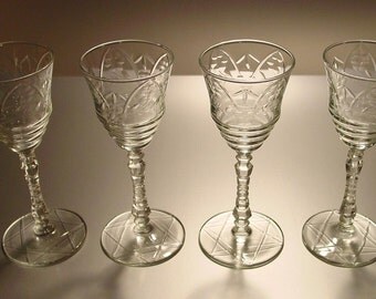 Unique crystal stemware related items | Etsy