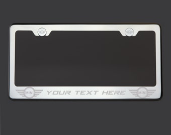Mini license plate | Etsy