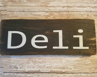 Deli sign | Etsy