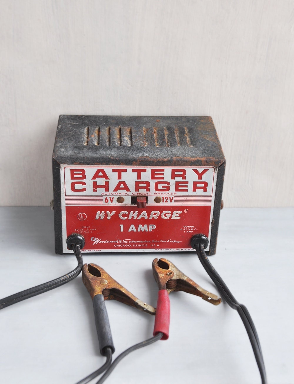 Vintage Hi Charge Battery Charger 1 amp 6V by CuriosityCabinet