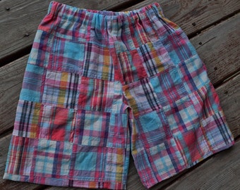 Madras plaid shorts | Etsy