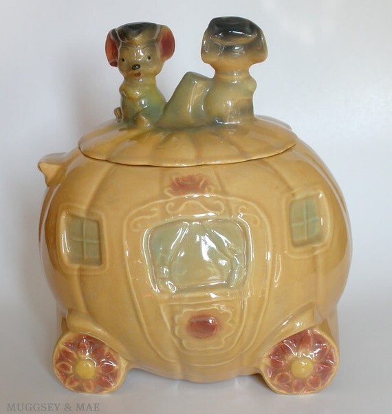 Brush McCoy Cinderella's Pumpkin Coach Cookie Jar Free Brush McCoy Cinderella's Pumpkin Coach Cookie Jar Free