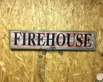 Firehouse signs | Etsy
