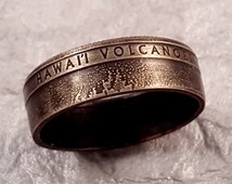 Unique volcano ring related items | Etsy