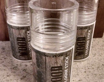 Solid Cologne Stick Juniper & Sage Brush Sawdust pine cedar