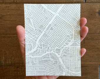The Original Paper Cut Maps by StudioKMO on Etsy