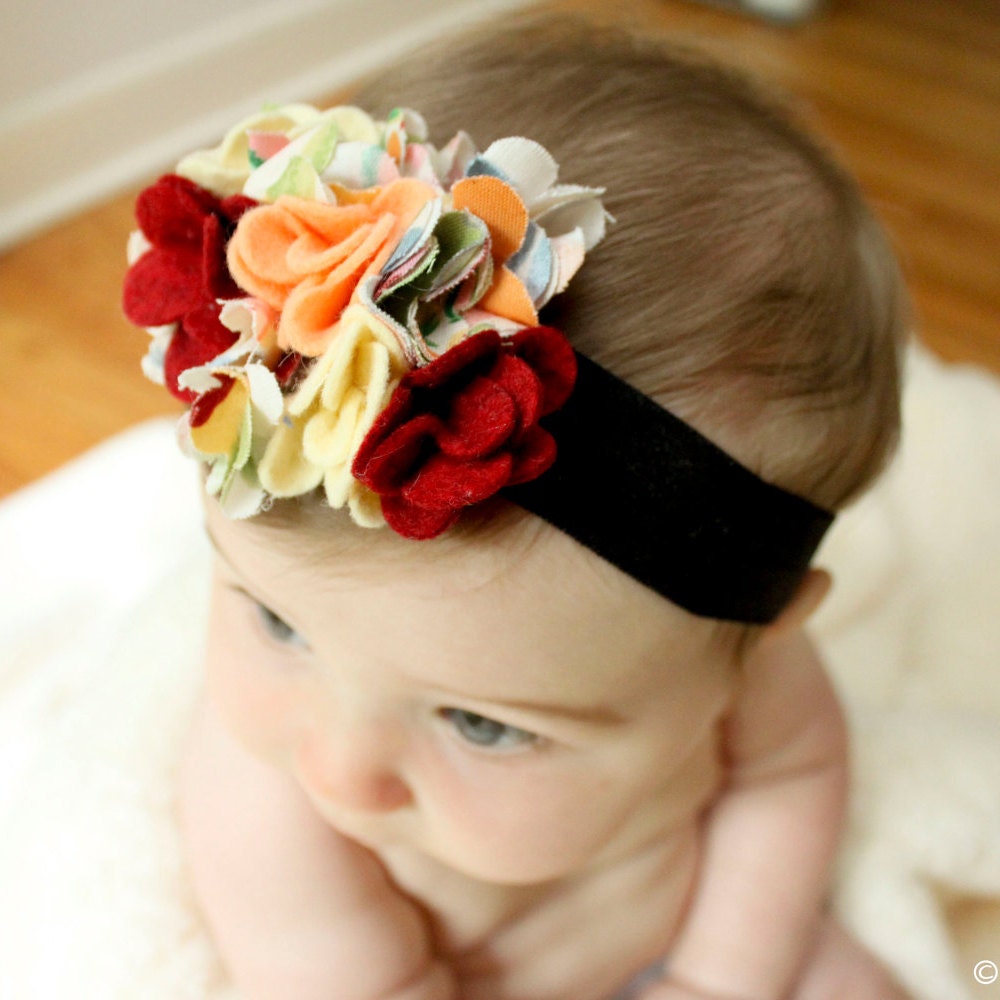 Adorable High Quality Wool Felt Hair Clips & by MapleSugarLane