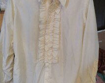 Popular items for ruffled tuxedo shirt on Etsy
