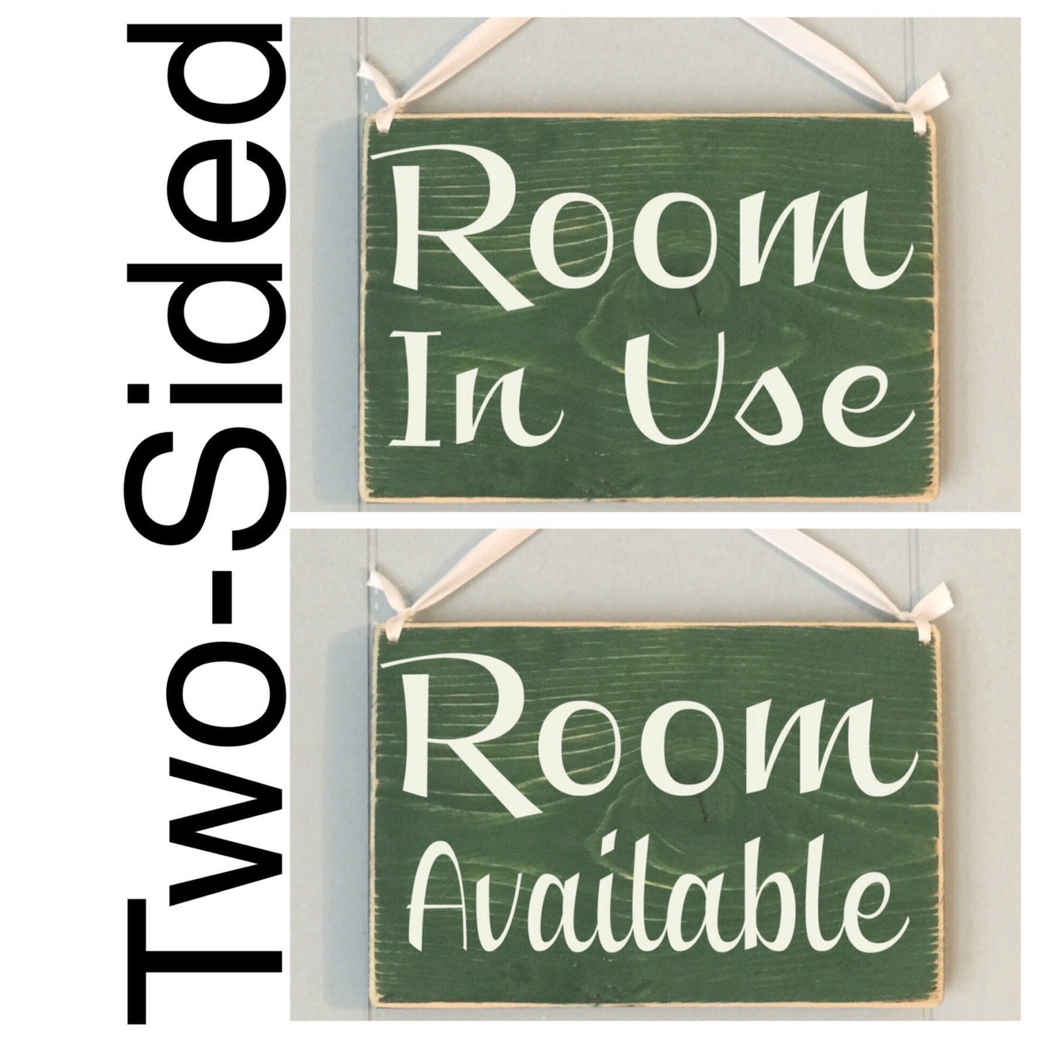 Room Available/Room In Use 8x6 Choose Color Clinic Spa Salon