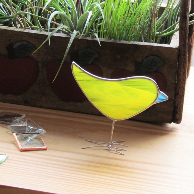 Handmade sculptural stained glass gift items and by SNLCreations