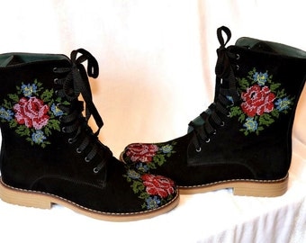 custom hand made Victorian boots by VictorianBoots on Etsy