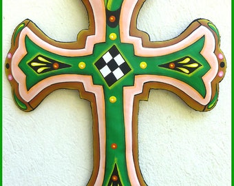 Hand Painted Metal Art in Bright Tropical Colors by TropicAccents