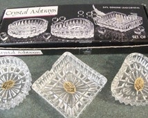 Unique ashtray sets related items | Etsy