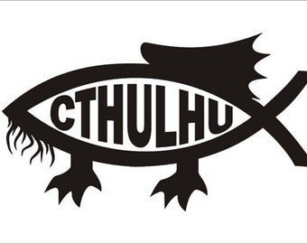 Cthulhu decal | Etsy