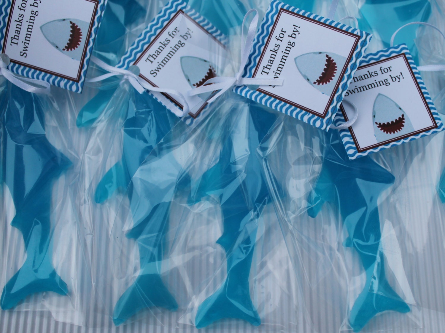 10 Shark Party Favor Soaps Birthday Favors Shark Birthday