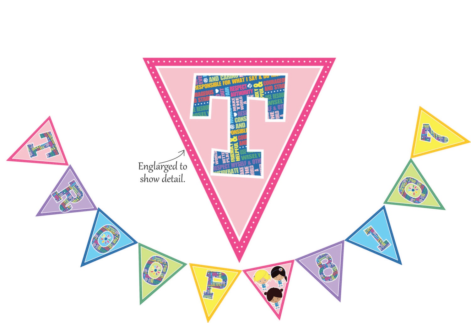 Daisy Girl Scout Troop Banner Printable Instant Download