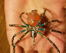 Unique wire spider related items | Etsy